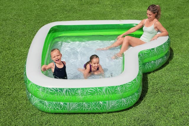 Bestway FAMILY POOL TROPICAL 231X231X51 | Jomla.ae