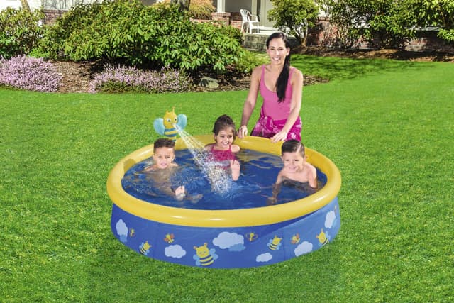 Bestway FAST SET SPRAY POOL 152X38 | Jomla.ae