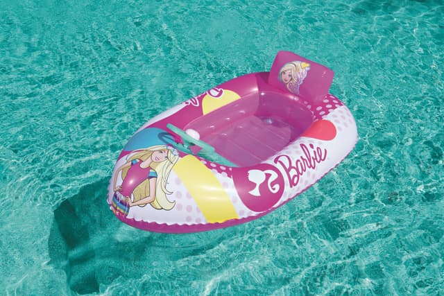 Bestway BARBIE BEACH BOAT 114X71 | Jomla.ae