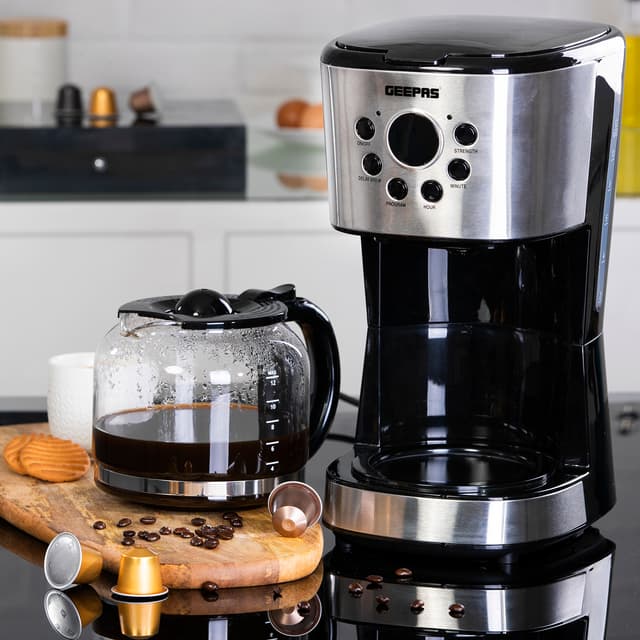 Order Geepas GCM41504UK 1.5L Filter Coffee Machine - 900W Coffee Maker ...