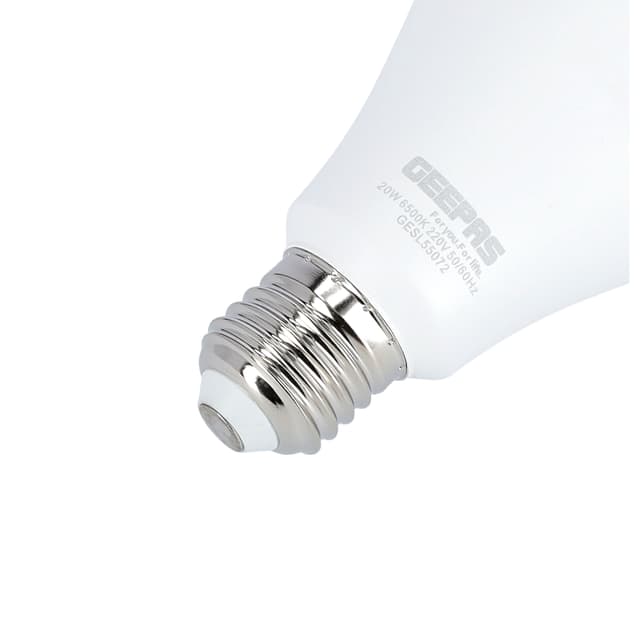 اطلب مصباح كهربائي Geepas Energy Saving Led Bulb 20W | Jomla.ae