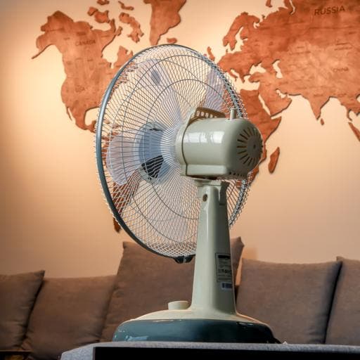 Order Geepas GF9616 16-Inch Table Fan - 3 Speed Settings with Wide Oscillation - 5 Leaf Blade ...