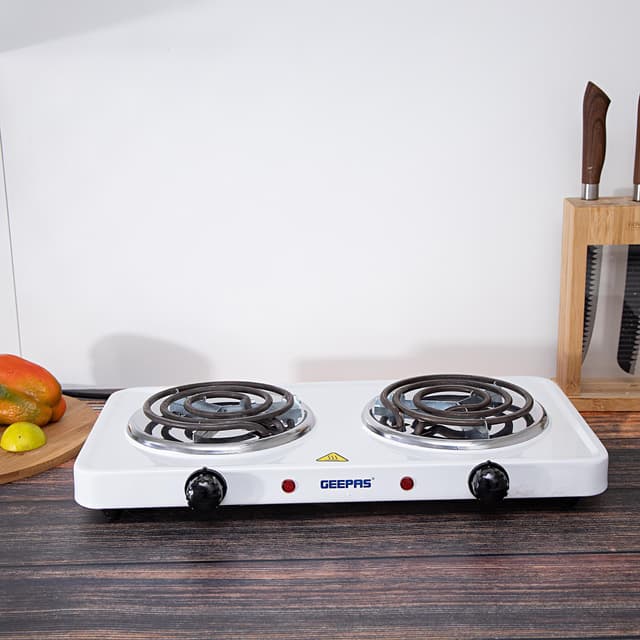 Order Geepas Electric Double Hot Plate - 2000W Dual Hot Plate for ...