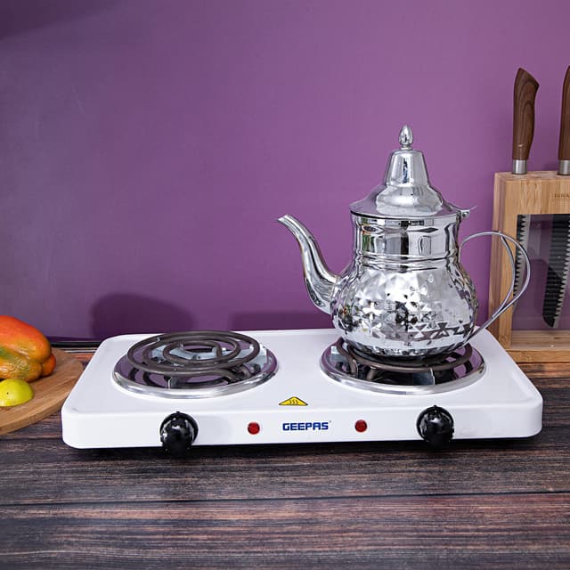 Order Geepas Electric Double Hot Plate - 2000W Dual Hot Plate for ...