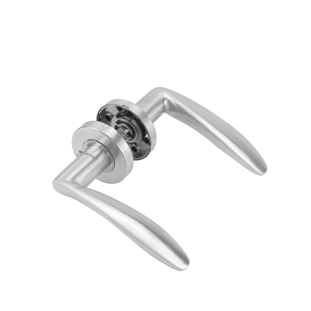Geepas GHW65048 Mortise Rosette Solid Lever Handle - Door Handles ...