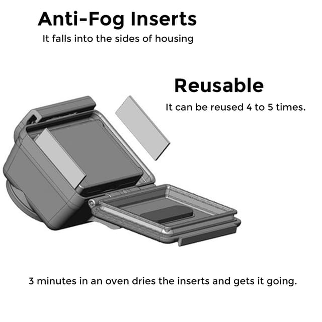 Order O Ozone Action Camera Accessories Kit [ Reusable Anti Fog Inserts ...