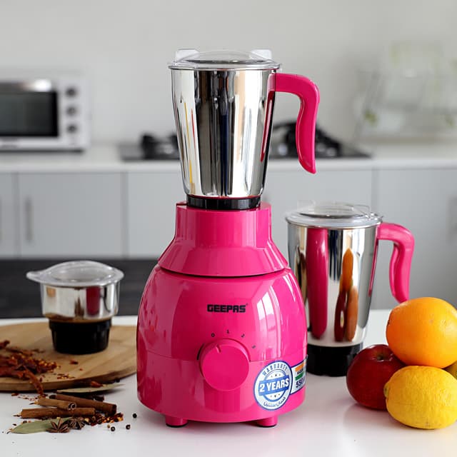 Order Geepas GSB44062 550W 3-in-1 Mixer Grinder - Multifunctional ...