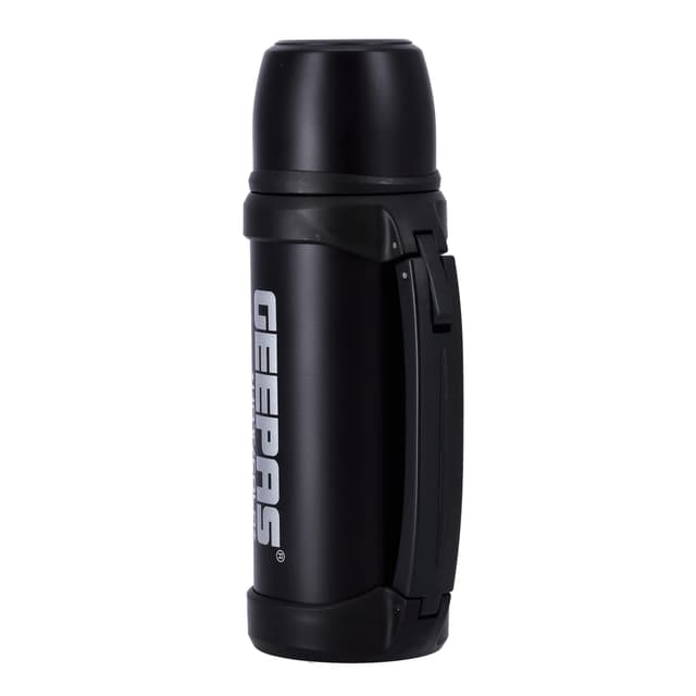 Geepas GSVB4111 Vacuum Flask, 1.5L - Stainless Steel Vacuum Bottle Keep ...