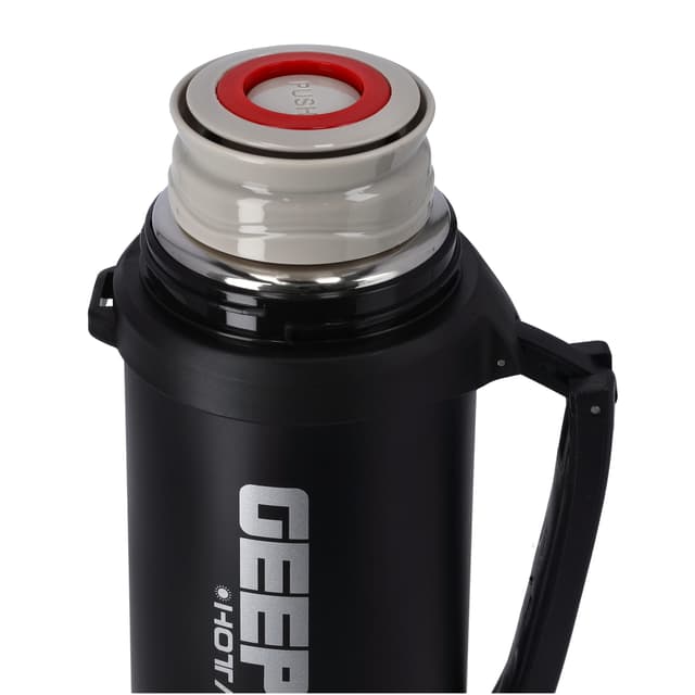 Geepas GSVB4111 Vacuum Flask, 1.5L - Stainless Steel Vacuum Bottle Keep ...