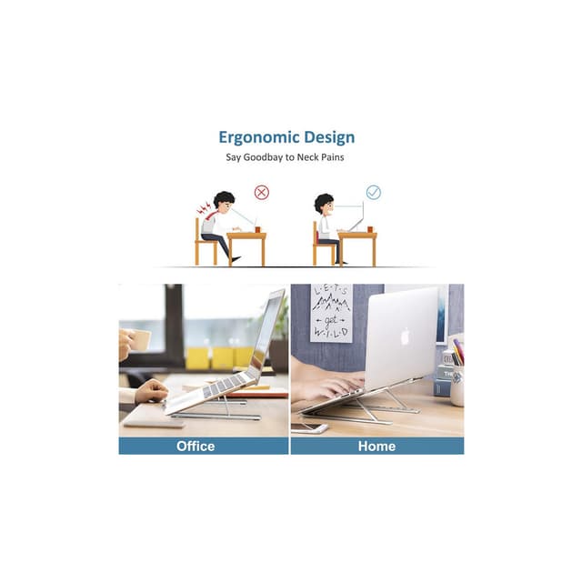 Order O Ozone Portable Gaming Laptop Stand Foldable Adjustable Folding ...