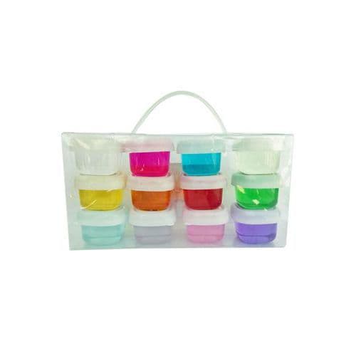 Generic 12 Piece Colorful Slime Mini Putty Set | Jomla.ae