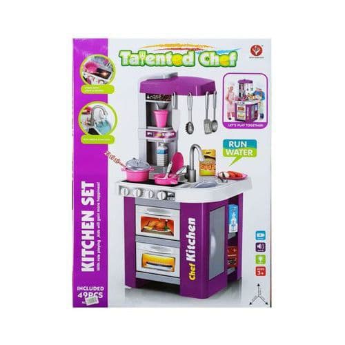 Talented Chef 49 Piece Role Play Kitchen Set | Jomla.ae