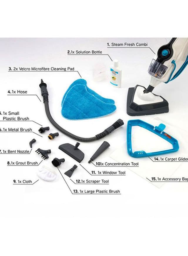 HOOVER 2 In 1 Steam Mop And Handheld Vacuum Cleaner 1600W 1600 W HS86 ...
