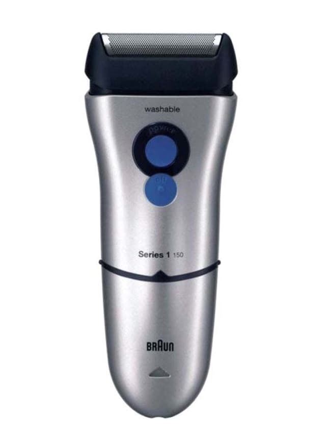BRAUN Series 1 Electric Shaver Silver/Black | Jomla.ae