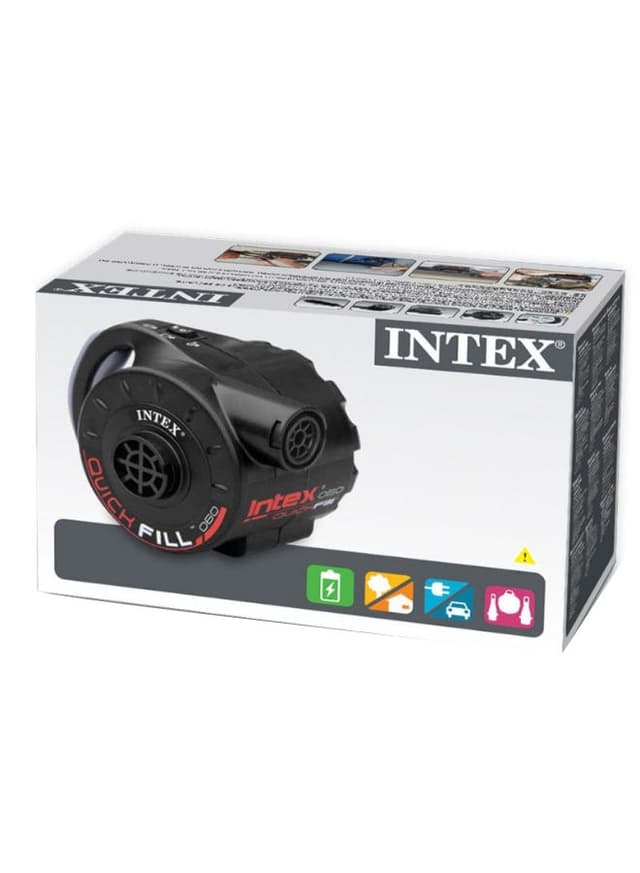 INTEX Quick Fill Rechargeable Air Pump Kit 13.5x18.3x12.4cm | Jomla.ae