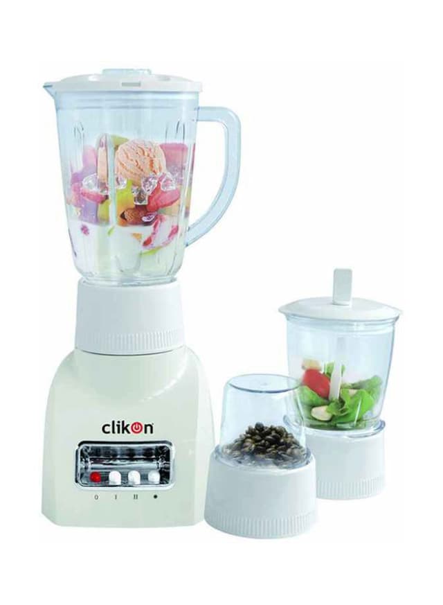 Order ClikOn 3 In 1 Blender 1500 ml 300 W CK 2155 White Now! | Jomla.ae