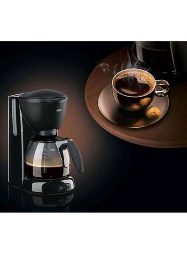 BRAUN CafeHouse Pure Aroma Plus Coffee Maker KF560 Black | Jomla.ae