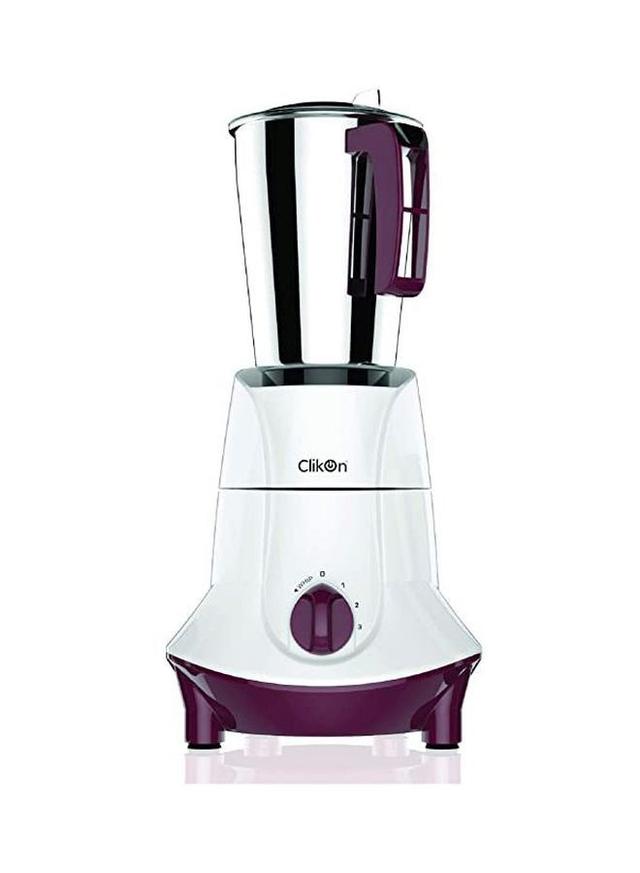 ClikOn 3 In 1 Electric Mixer Grinder 550W 550 W CK2296 Purple/White ...