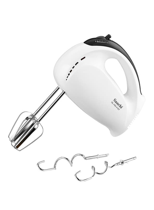Saachi Hand Mixer 150W NL HM 4167 WH White | Jomla.ae