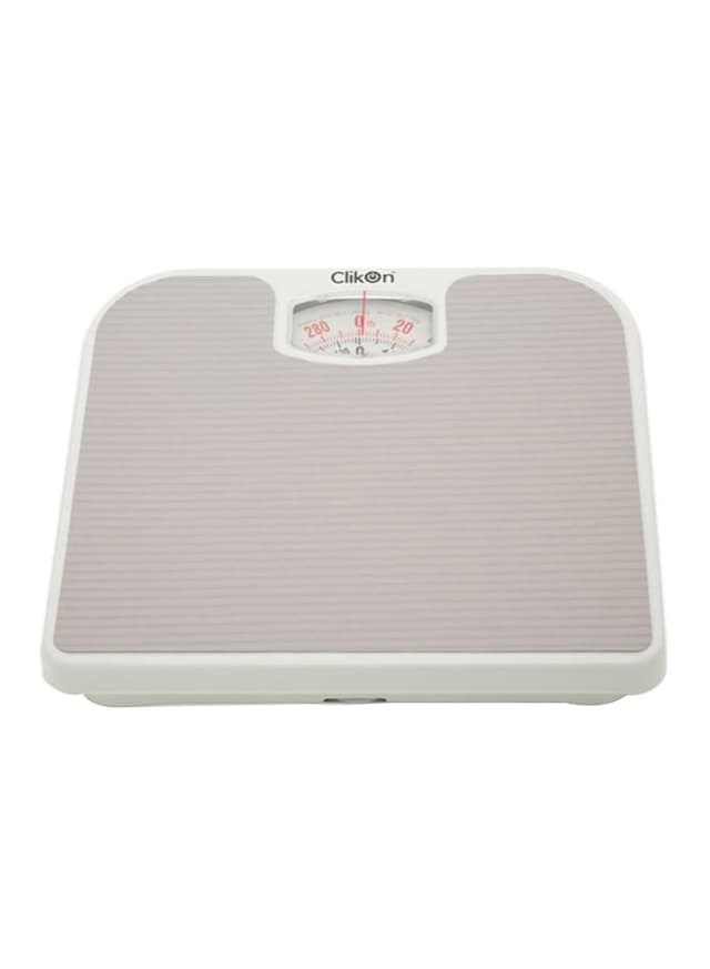 Order ClikOn PVC Mechanical Weighing Scale CK4026 Grey Now! | Jomla.ae