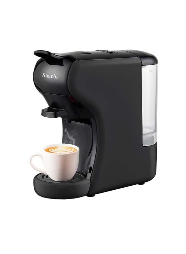 Order Saachi Multi Capsule Coffee Maker 1450 W NL COF 7058C BK Black Now! | Jomla.ae