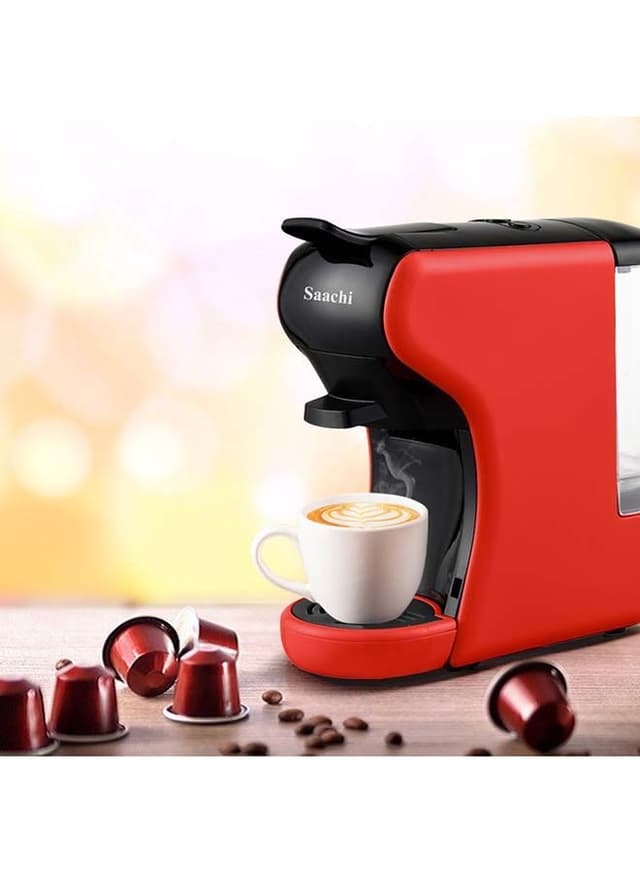 Order Saachi Multi Capsule Coffee Maker 1450 W NL COF 7058C RD Red/Black Now! | Jomla.ae