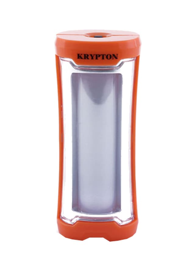 Krypton KNE5076 Rechargeable LED Emergency Light Orange/White | Jomla.ae
