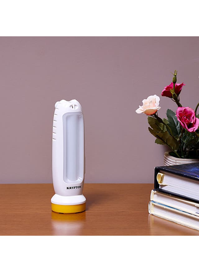 Krypton Rechargeable Led Flashlight Yellow | Jomla.ae