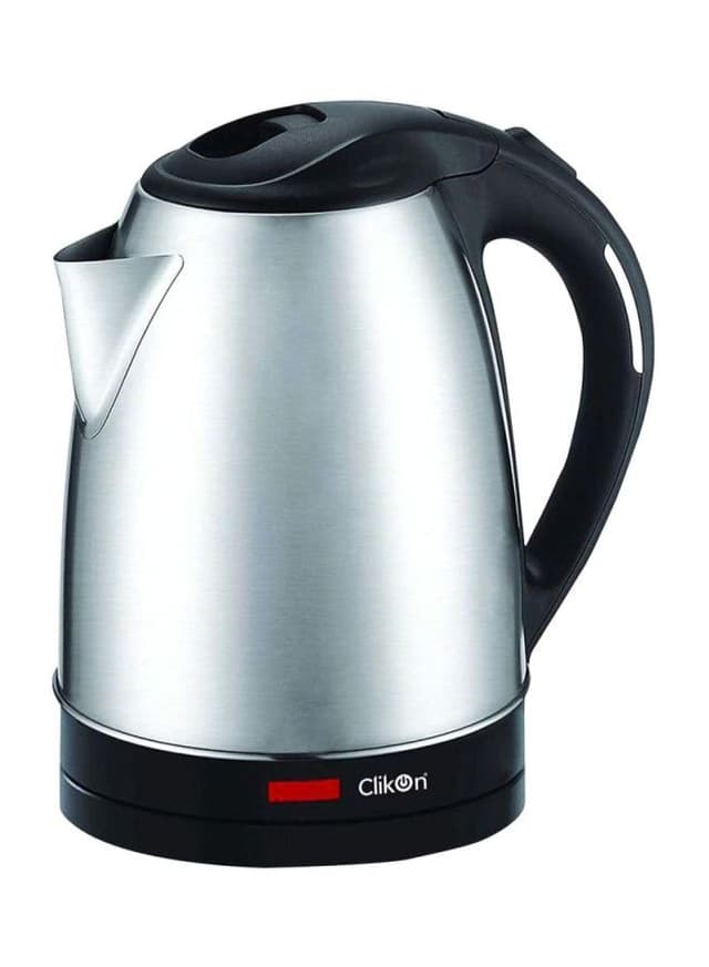 ClikOn Electric Kettle 2.5 l 1500 W CK5131 Silver/Black | Jomla.ae