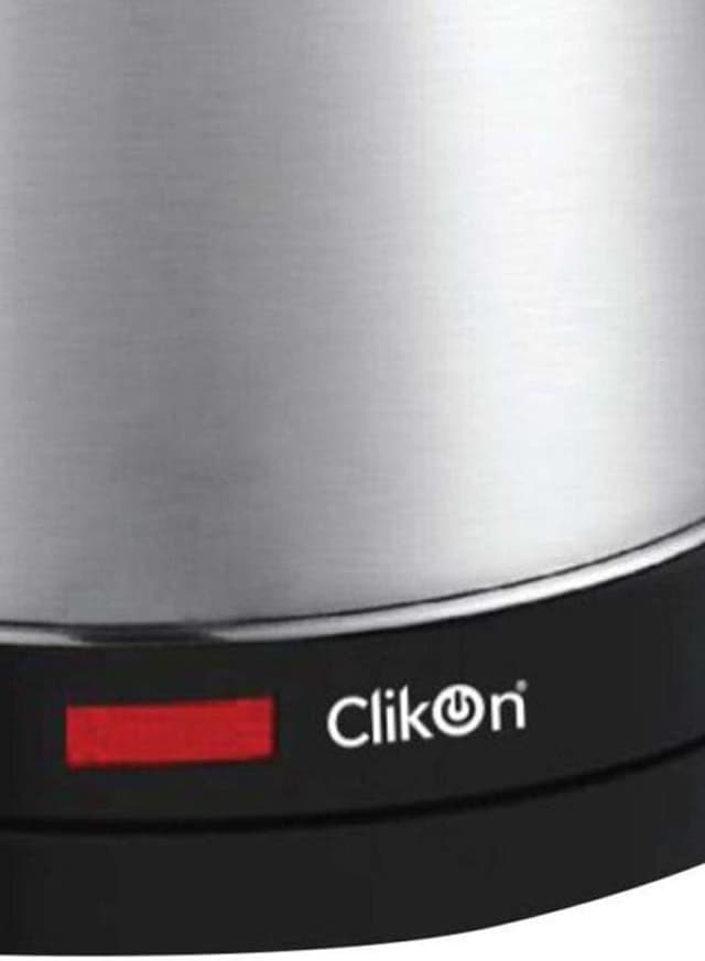 ClikOn Electric Kettle 2.5 l 1500 W CK5131 Silver/Black | Jomla.ae