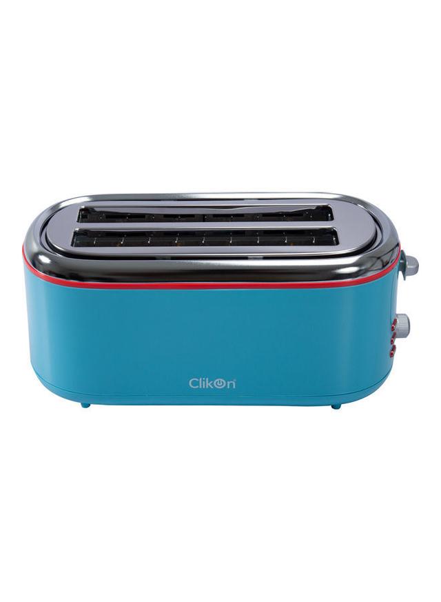 Order ClikOn 4 Slice Bread Toaster 1330 W CK2432 Blue Now! | Jomla.ae