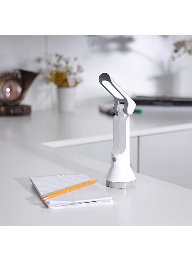 Order Krypton Led Rechargeable Flashlight White/Grey Now! | Jomla.ae
