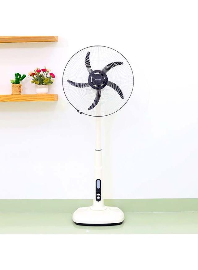 Order Krypton Stand Fan With Light 6 kg 38 W KNF6245 White Now! | Jomla.ae
