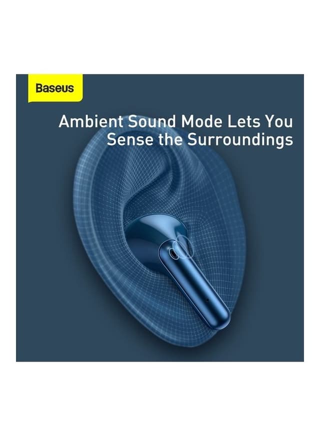 Baseus SIMU S1 Pro 5.1 TWS Wireless Bluetooth Earphones Blue | Jomla.ae
