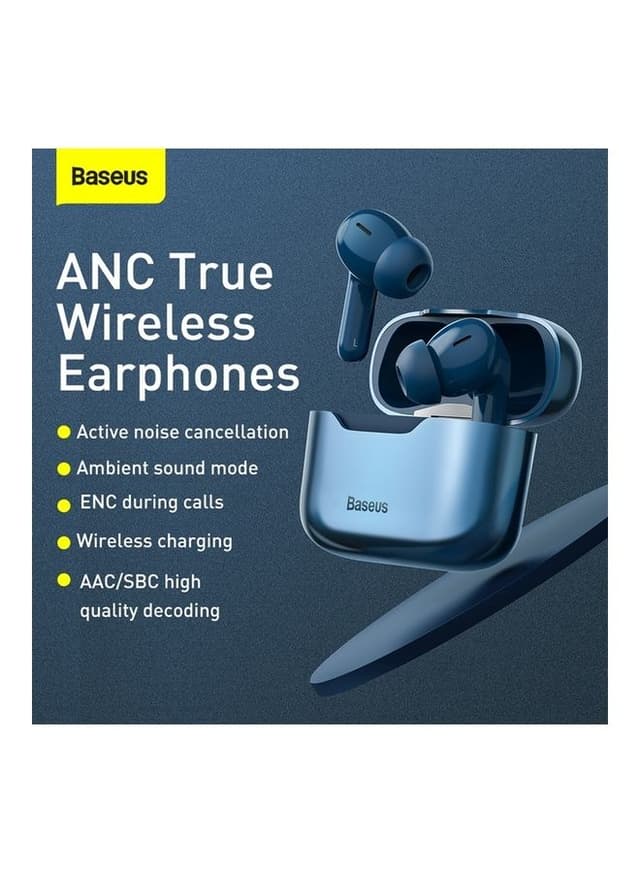 Baseus SIMU S1 Pro 5.1 TWS Wireless Bluetooth Earphones Blue | Jomla.ae