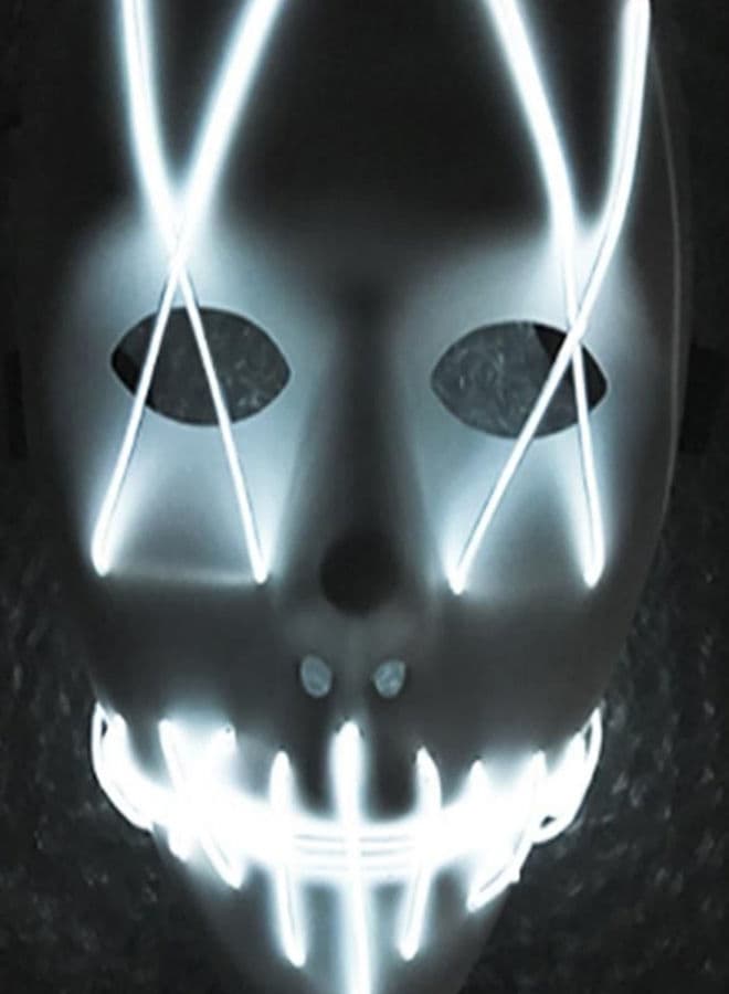 Order Generic Led Halloween Scary Face Mask Now! | Jomla.ae
