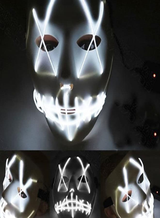 Order Generic Led Halloween Scary Face Mask Now! | Jomla.ae