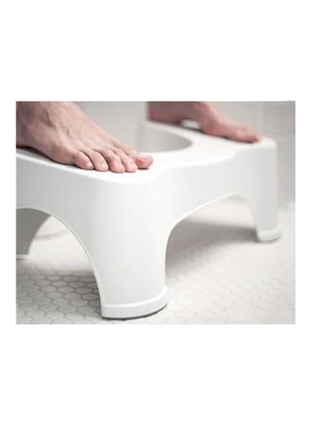 Order Generic Toilet Foot Stool White 9inch Now! | Jomla.ae