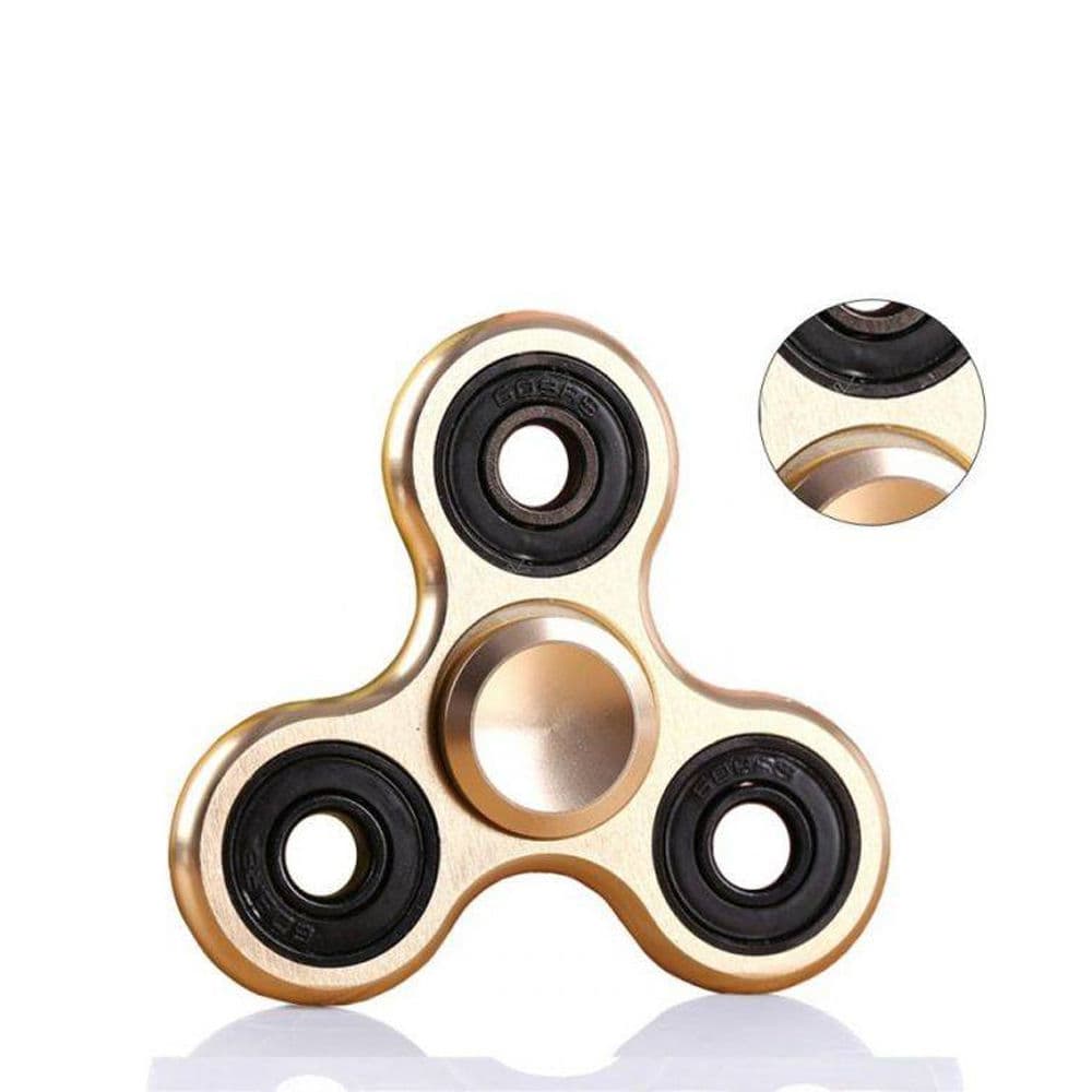 Order Trands Shiny Gold Fidget Spinner Now! | Jomla.ae