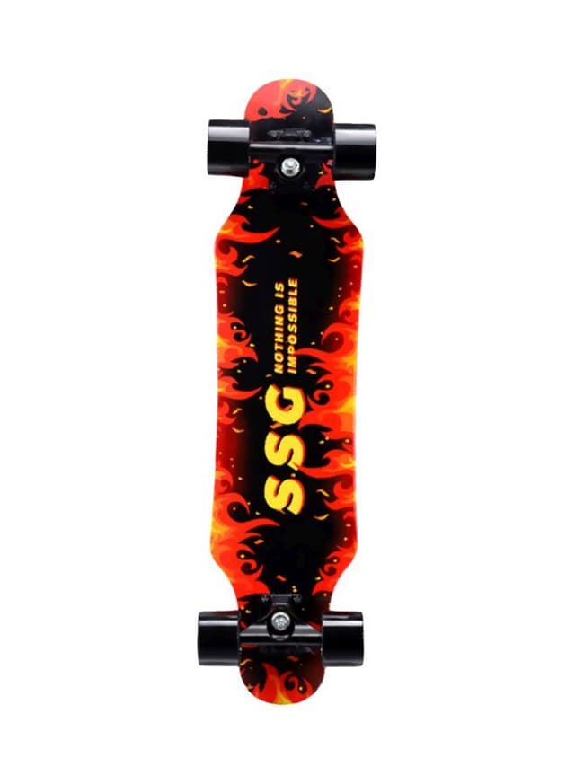 Cool Baby Printed Wooden Skateboard | Jomla.ae