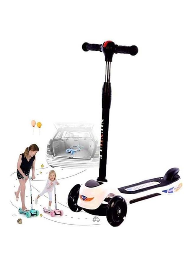 Cool Baby Adjustable Kick Scooter With LED Light Up Wheels | Jomla.ae