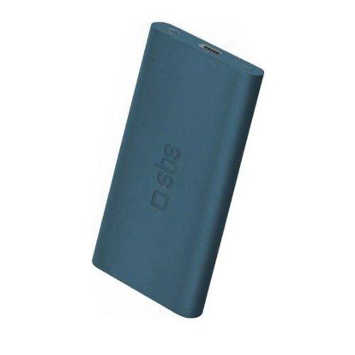 SBS POWER BANK EXTRA SLIM 5000 MAH - Blue | Jomla.ae