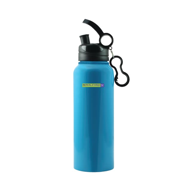 Order Royalford 750ml Stainless Steel Sports Water Bottle Reusable Water Bottle Wide Mouth with ...
