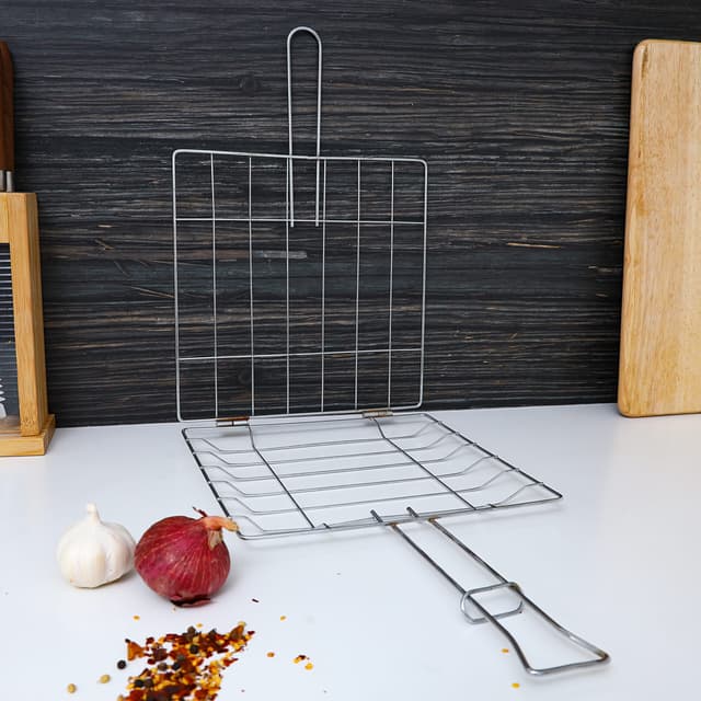 Delcasa Square Bbq Grill 25X25Cm - Companion Ultimate Square-Shaped Bbq ...