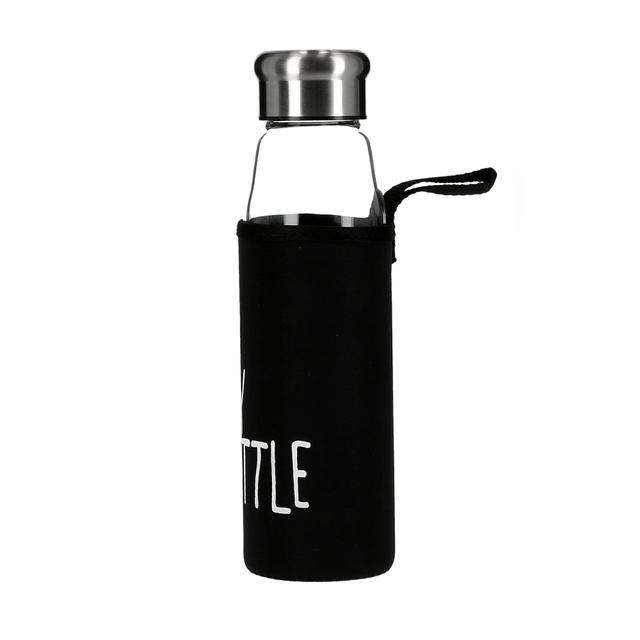 Order Delcasa 550Ml Glass Water Bottle With Neoprene Sleeve - Portable ...