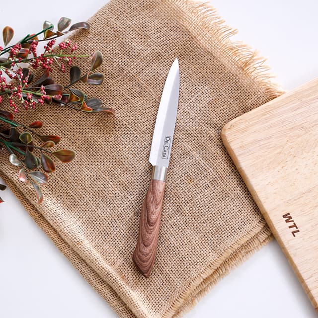 Delcasa Kitchen Utility Knife - All Purpose Small Kitchen Knife - Ultra ...