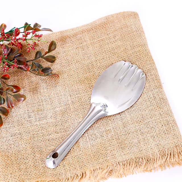 Delcasa 9" Rice Panja - Stainless Steel Rice Serving Spoon, Rice Panja ...
