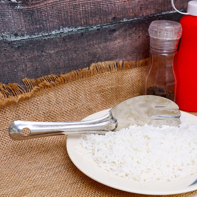 Delcasa 9" Rice Panja - Stainless Steel Rice Serving Spoon, Rice Panja ...