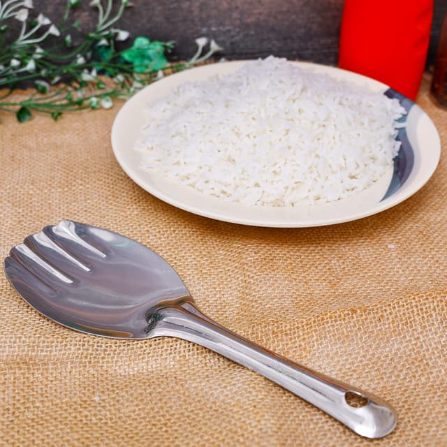 Delcasa 9" Rice Panja - Stainless Steel Rice Serving Spoon, Rice Panja ...