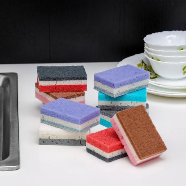 Delcasa 10Pcs Sponge Scrubber10 Pcs Sponge Scrubber, DC2010 | Non ...